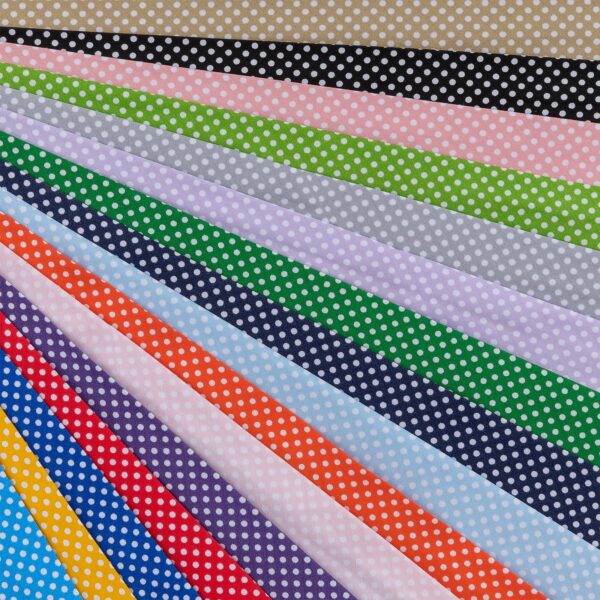Bias Binding | Polka Dot Bias Tape | 18mm & 30mm Wide - Discount ...